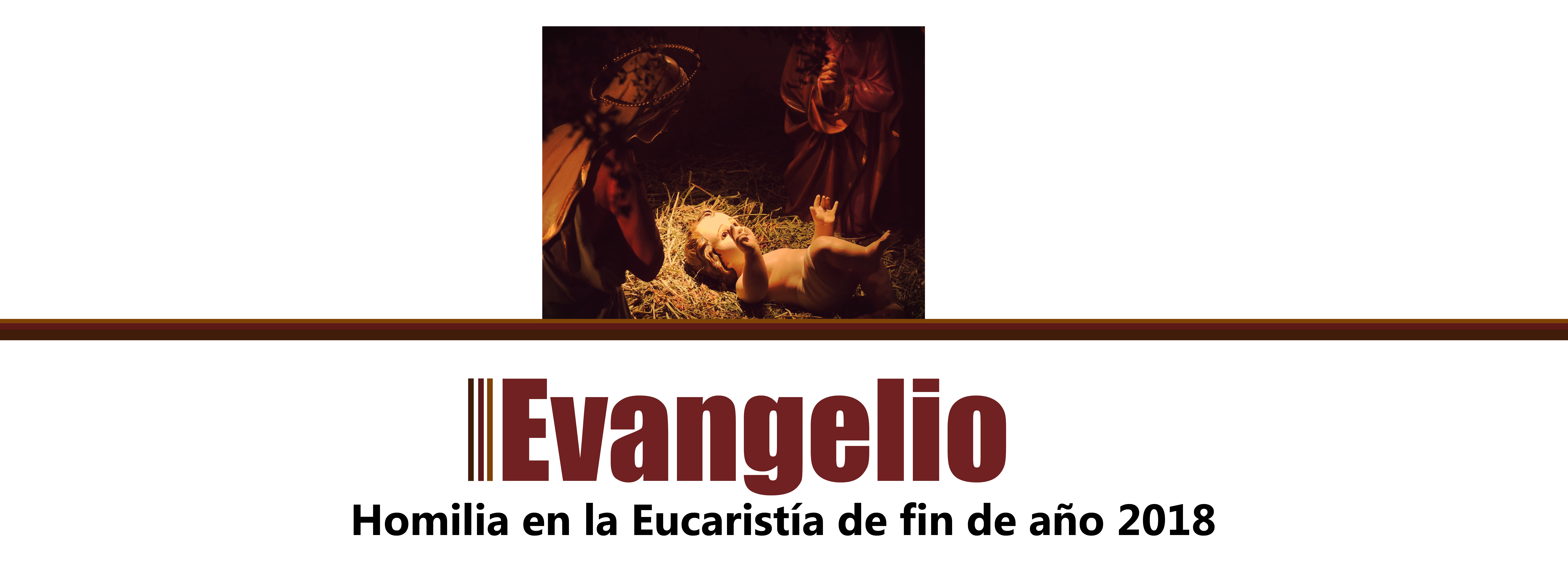 #EvangelioDominical - Homilia en la Eucaristía de fin de año 2018 ...