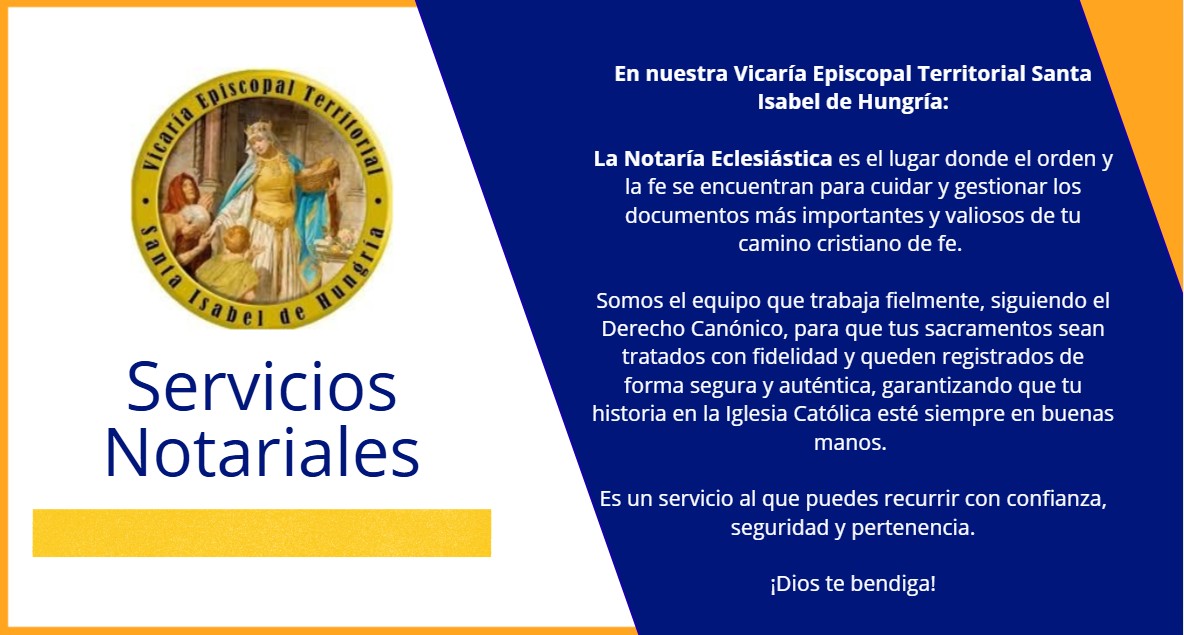 Servicios Notariales 2025 | Arquidiócesis de Bogotá