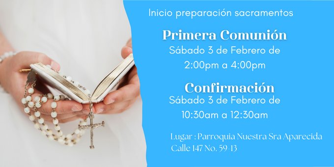 Catequesis sacramentos 2024 | Arquidiócesis de Bogotá